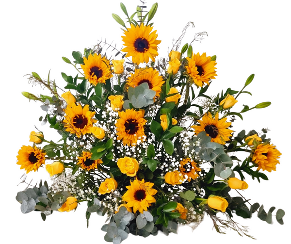 Sunflower upright arrangement | Jihaans Flower Emporium
